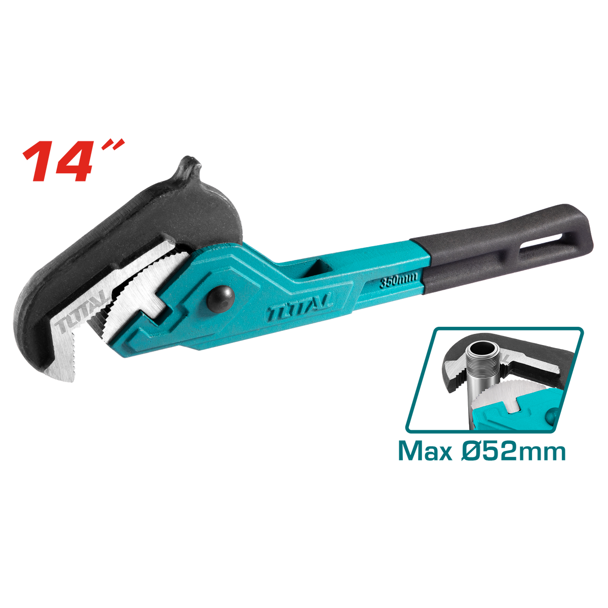 Ratcheting Pipe Wrench 14"/350mm THT171142 – Total Tools Online