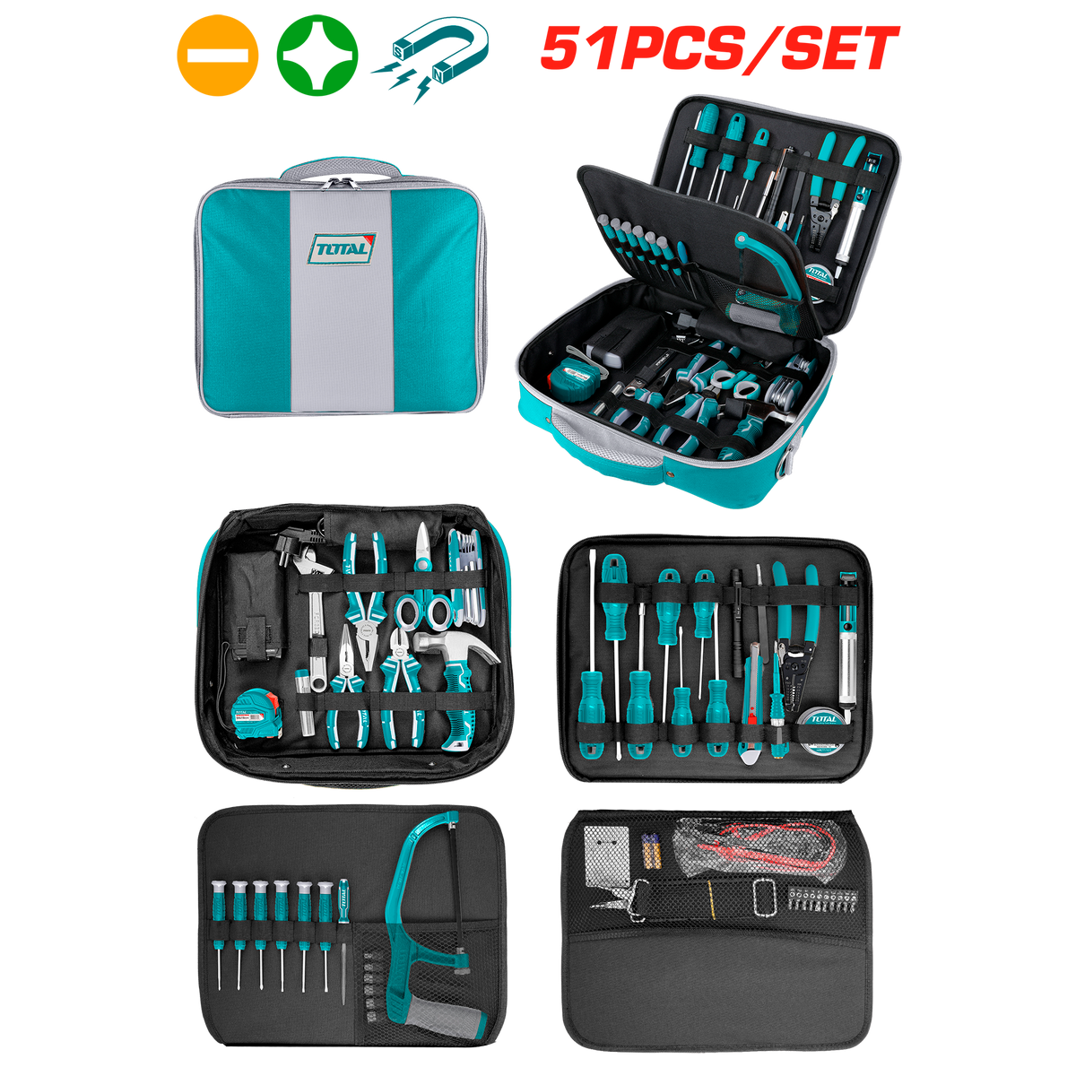 51pcs Telecom Tool set. TKTTSK0512 – Total Tools Online