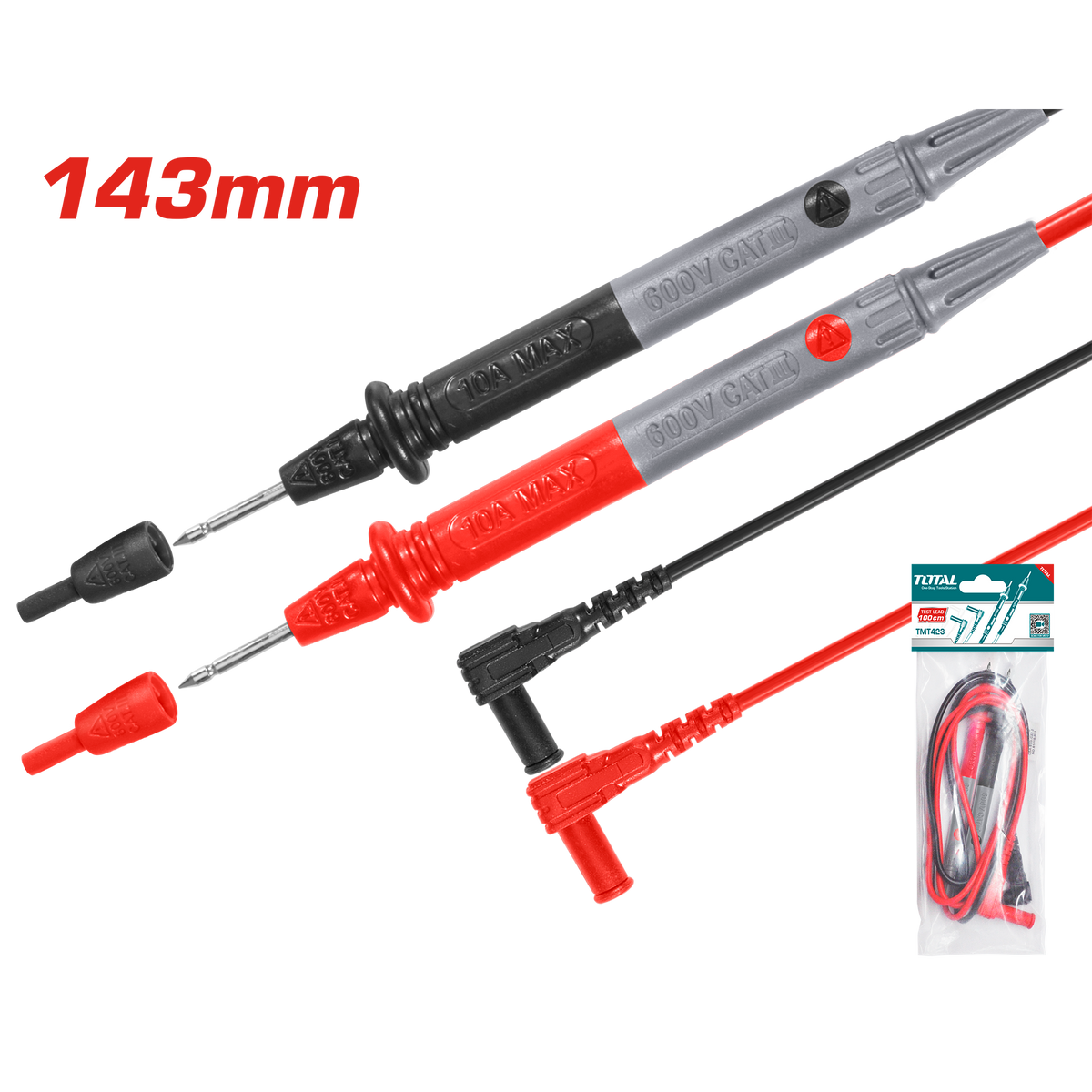Test lead 100cm TMT423 – Total Tools Online