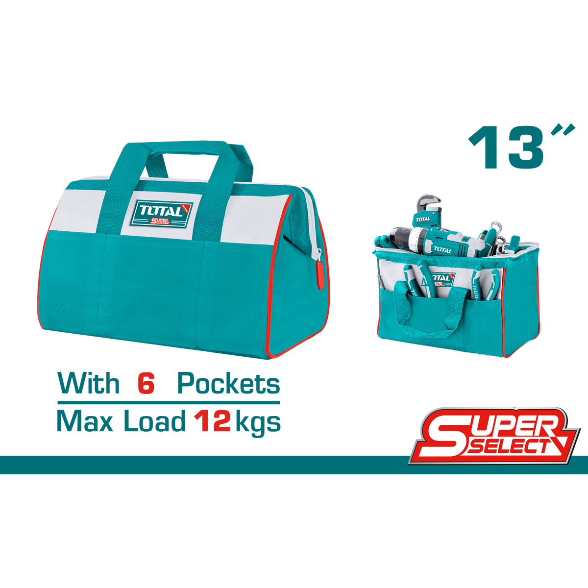 Tools Bag 13" THT261325 – Total Tools Online